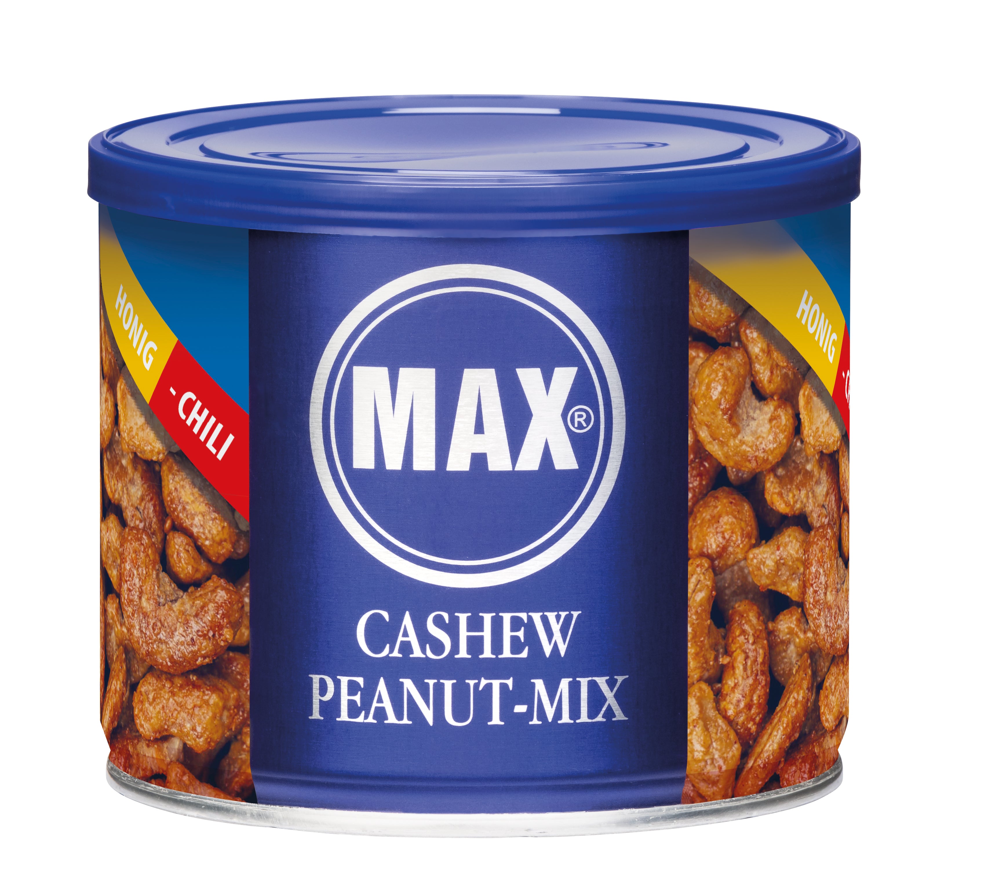 Cashew Erdnuss Mix Honig-Chili geröstet, 6er Karton – MAX KIENE GmbH